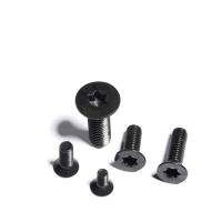 China M4 14mm Black Oxide Flat Countersunk Head Steel Metric Mini Torx Screws for sale