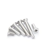 China DIN965 Flat Head Phillips Machine Screws Black Zinc Carbon Steel ISO9001 for sale