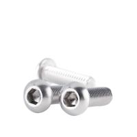 China OEM Customized ISO 7380 Stainless Steel M4 M5 M6 M8 M10 Hex Socket Button Head Screw for sale