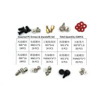 China Brass Standoffs Chassis with High Strength Self-drilling Tapping Screws DIN Standard Black Oxide for sale
