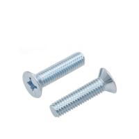 China DIN Standard Flat Head Cross Recessed Screws Carbon Steel Stainless Steel M2 M3 M4 M5 M6 for sale