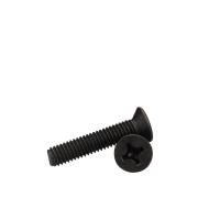 China DIN Standard Flat Head Cross Recessed Screws Carbon Steel Stainless Steel M2 M3 M4 M5 M6 for sale