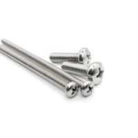 China Stainless Steel 304 Phillips Pan Head Machine Screw M2 M3 M4 M5 M6 M8 Cross Recessed for sale