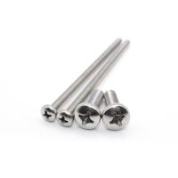 China Stainless Steel 304 Phillips Pan Head Machine Screw M2 M3 M4 M5 M6 M8 Cross Recessed for sale