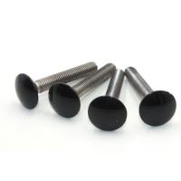China DIN 603 Galvanized Stainless Steel 304 Lock Bolts Nuts M8 Size Mushroom Head Square Neck Cup Socket for sale