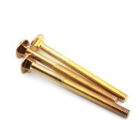 China GB Standard Stainless Steel Carriage Bolts Square Neck Mushroom Head Zinc Finish M6 M8 M10 for sale