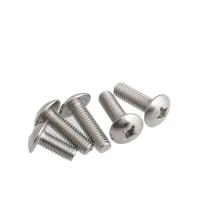 China Passivated GB Cross Recessed Mushroom Head Machine Screw Stainless Steel 304 M3 M4 M5 M6 M8 for sale
