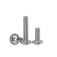 China Passivated GB Cross Recessed Mushroom Head Machine Screw Stainless Steel 304 M3 M4 M5 M6 M8 for sale