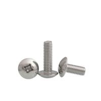 China Passivated GB Cross Recessed Mushroom Head Machine Screw Stainless Steel 304 M3 M4 M5 M6 M8 for sale