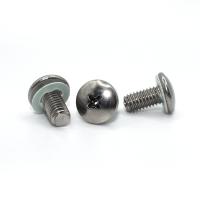 China Passivated GB Cross Recessed Mushroom Head Machine Screw Stainless Steel 304 M3 M4 M5 M6 M8 for sale