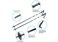 China Various Models Factory Directly Light Weight Carbon Fiber Ski Poles for sale