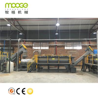 China PET Bottle Floating Washing Tank 500-5000kg/hr Capacity Plastic Recycling Machine for sale