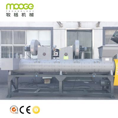 China PET Bottle Label Remover Machine 500-5000kg/hr Capacity with 98% Separation Rate and 7.5-45KW Motor Power for sale