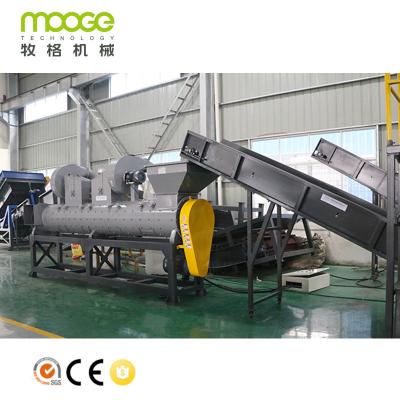 China 500-5000kg/H PET Bottle Label Remover Machine with 98% Separation Rate and 7.5-45KW Motor Power for sale