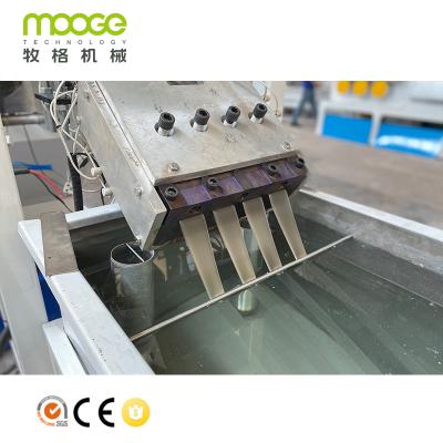 China PP PET Strap Manufacturing Machine Production Line 50-200kg/h Capacity 5-19mm Width for sale
