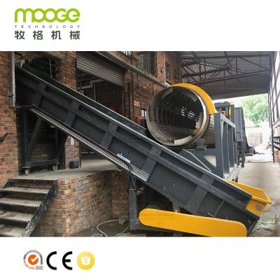 China PET HDPE Plastic Bottle Trommel Separator Machine 1000-2000mm Diameter 500-8000kg/hr Capacity for sale