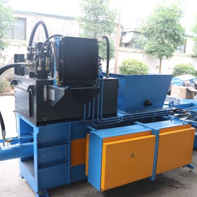 China Hydraulic Horizontal Waste Straw Baler Compactor Machine 20-80 Ton Press for sale