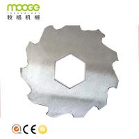 China Double Shaft Shredder Blades 300mm Diameter 9CrSi SKD-11 for Tire Wood Plastic Rubber for sale