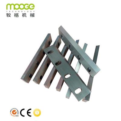 China Hard Wearing Plastic Shredder Blades 58-60HRC for Crusher Auxiliary Machinery for sale