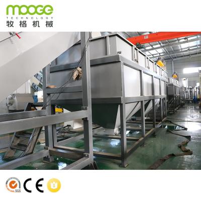 China PP PE Film Recycling Machine Crusher Shredder Wash Line 300-1000 kg/h for sale