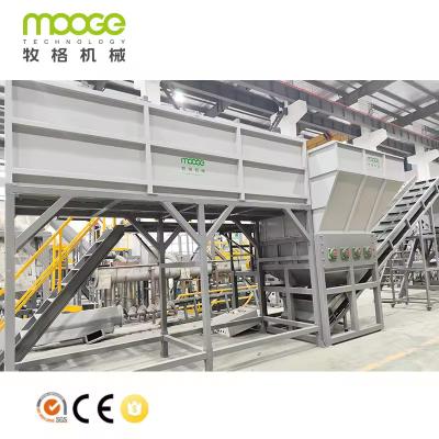 China PET Bottle Recycling Washing Line 500-5000kg/h Waste Plastic Flakes Production for sale