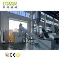 China Soft PP PE Film Plastic Recycling Agglomerator Machine with 300-800KG/H Capacity and 250-350mm Screw Diameter for sale