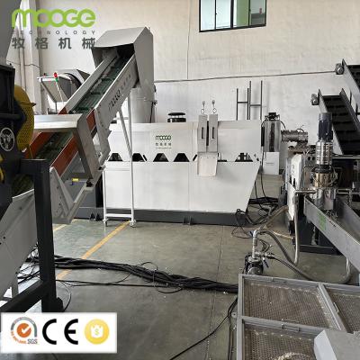 China PP PE Film Recycling Granulator Machine for Plastic Pellet Production for sale