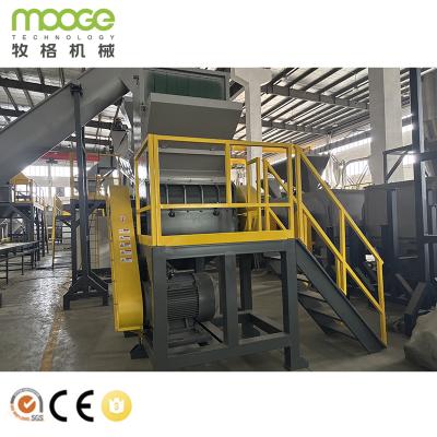 China 304 Stainless Steel Plastic Recycling Washing Line 60 Kw ABB Frequency 500-2000 Kg/h for sale