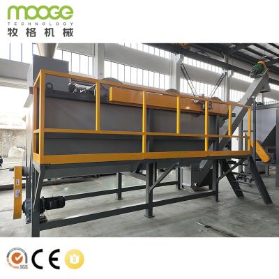China Plastic Recycling Washing Line 1500RPM ABB Inverter 304 Stainless Steel for PET PP PE Film for sale