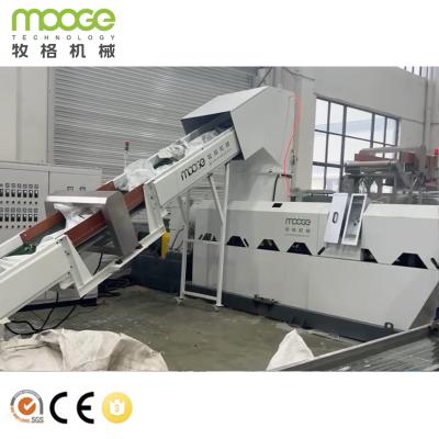 China Waste PP PE Film Recycling Machine Double Stage Pelletizing Line for sale