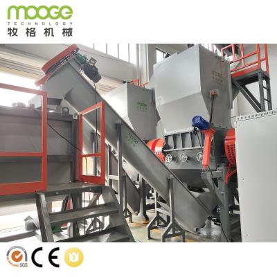 China Rigid Plastic Crushing Machine for PET Bottle Jerrycan Plastic Barrel Scrap Processing for sale