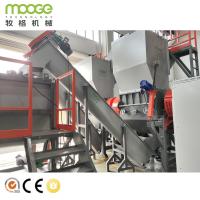 China High Capacity Automatic PET Recycling System Plastic Bottle Recycling Machine for sale