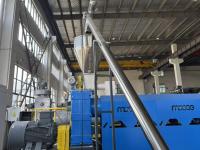 China Recycled Waste PP PE Rigid Plastic Scraps Flakes Extrusion Pelletizing Line Hard Plastic Greanules for sale