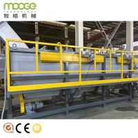 China Automatic PP PE LDPE Plastic Film Recycling Line Waste Film Crushing Washing Drying Machine for sale