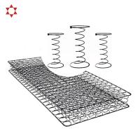 China Wholesale Home Furniture Bonnell Spring Mattress with Removable Cover Hourglass-Shaped Pocket Spring Coil Unit Fabric Open Beds for sale
