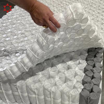 China Factory Customization Mattress Spring 1-7 Zoning Pocket Spring of Glueless Spring for sale