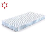 China 2019 New Semi Product Mini 3D Fabric Pocket Spring Coil Unit for Slient Sleeping Massage Mattress 4D Fabric Hole Spring for sale