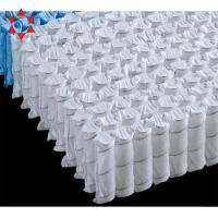 China 2019 New Semi Product Mini 3D Fabric Pocket Spring Coil Unit for Slient Sleeping Massage Mattress 4D Fabric Hole Spring for sale