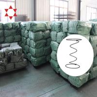 China Customized 40HQ Loading  Wholesale Price Diamond Spring Mattress Coils for sale