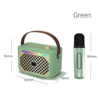 China Compact Retro Bluetooth Speakers Wireless Bluetooth 5.3 Speaker For Home KTV Entertainment for sale
