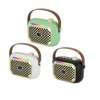 China Lightweight Retro Portable Bluetooth Speaker 5.3 Stylish Design for sale