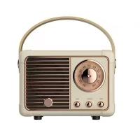 China Retro Mini Bluetooth Speaker Compact Small Bluetooth Speaker Wireless With Hands Free Answering for sale