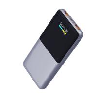 China 10000mAh Large Capacity Battery Pack , Super Fast Charging Power Bank With Data Display for sale