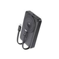 China ABS Magnetic Wireless Mini Power Bank 10000mAh For Huawei / IPhones Mobilephone for sale