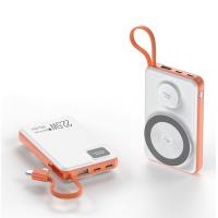China Large Capacity Portable Power Bank 10000mAh Stylish Power Bank With Data Display for sale