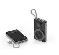 China Large Capacity Portable Power Bank 10000mAh Stylish Power Bank With Data Display for sale