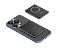 China Innovative Magnetic Wireless Power Bank 5000mah For Iphone / Android for sale