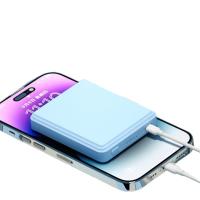 China Innovative Magnetic Wireless Power Bank 5000mah For Iphone / Android for sale