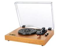China Vintage Style Turntable Speakers Customized With Auto Stop Multi Interface for sale