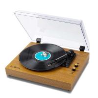 China Vintage Style Turntable Speakers Customized With Auto Stop Multi Interface for sale